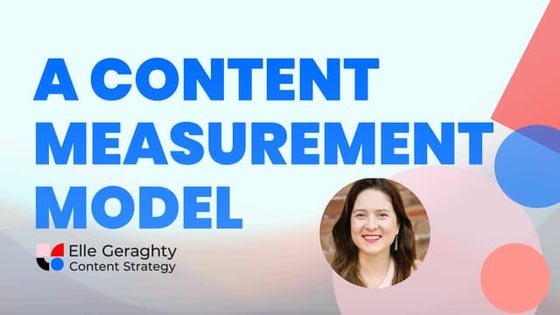 Content Performance Measurement in 2022 | PPT