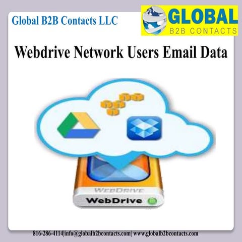 Webdrive network users email data | PPT