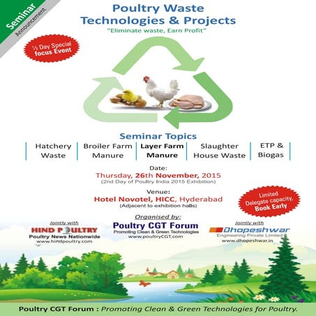 Poultry Waste technologies & projects | PDF