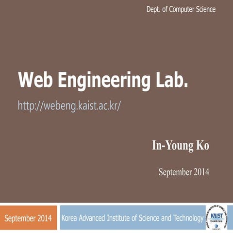 WebEng Lab 2014 | PPT