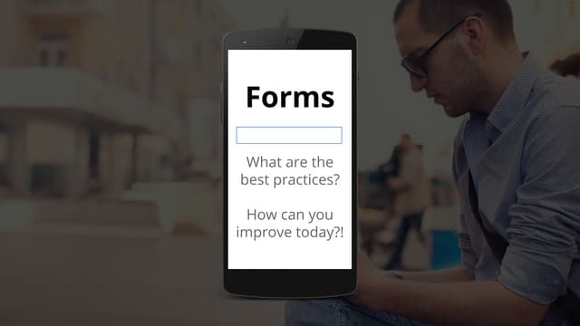 Web forms the right way | PPT Web forms the right way | PPT