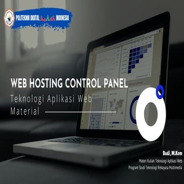 Teknologi Aplikasi Web III : Control Panel | PPT