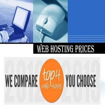 Web hosting prices | PPTX