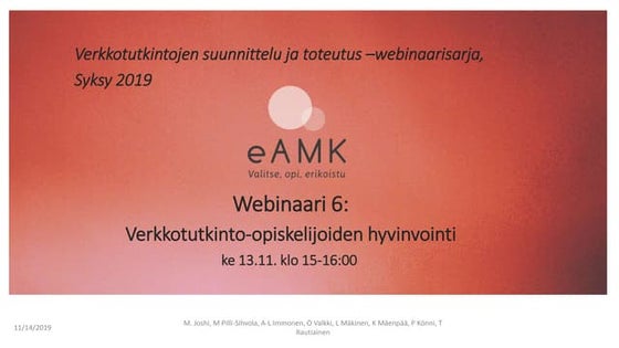 Opiskelijan digimentorointi | PPT