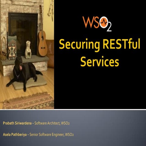 Securing RESTful Services | PPT