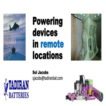powering remote devices | PPT