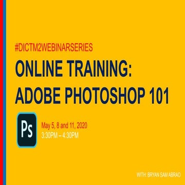 Webinar - Adobe Photoshop 101 (Day1).pptx