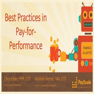 Webinar - Best Practices in Pay-for-Performance | PDF