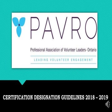 Webinar certification designation guidelines 2018-2019 (1) | PPT