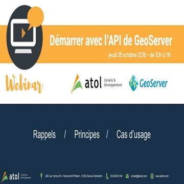 Bien démarrer avec l'API de GeoServer | PDF | Computing | Technology & Computing