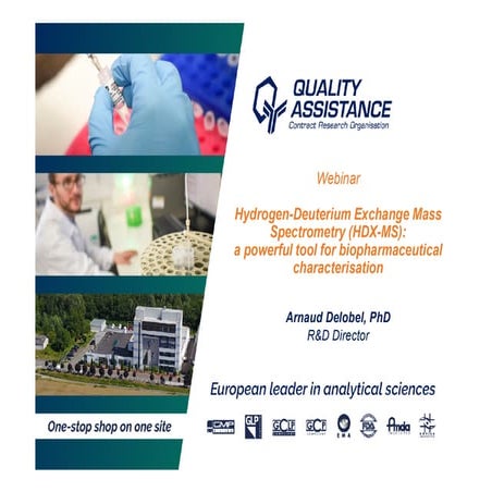 WEBINAR HDX-MS a powerful tool for biopharmaceutical characterisation | PDF