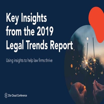 Key Insights from the 2019 Legal Trends Report | PDF