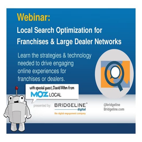 Local Search Optimization for Franchises & Large Dealer Networks with ...