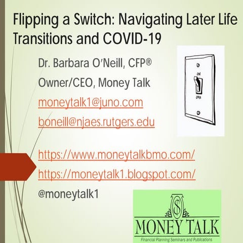 Flipping a Switch and COVID-19-60 minutes | PPT