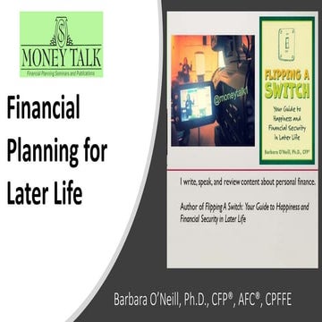 25 Financial Planning Strategies for Older Adults-06-21 | PDF