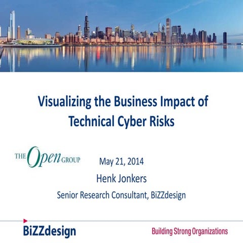 Visualizing BI technical cyber risks. Enterprise Risk and Security | PPT