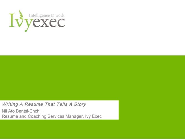 Webinar telling your story | PPT Webinar telling your story | PPT