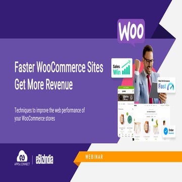 Webinar Faster Woocommerce Sites Get More Revenue Appseconnect Ppt