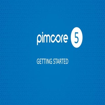 Pimcore Webinar #1 | PDF