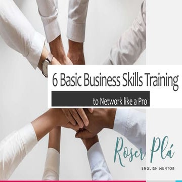 Webinar 1 6 basic business english skills [autosaved] | PPTX | Email ...