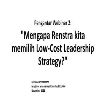 Webinar2-Pengantar-pak-Johny.Kartu program rencana strategispdf | PPT
