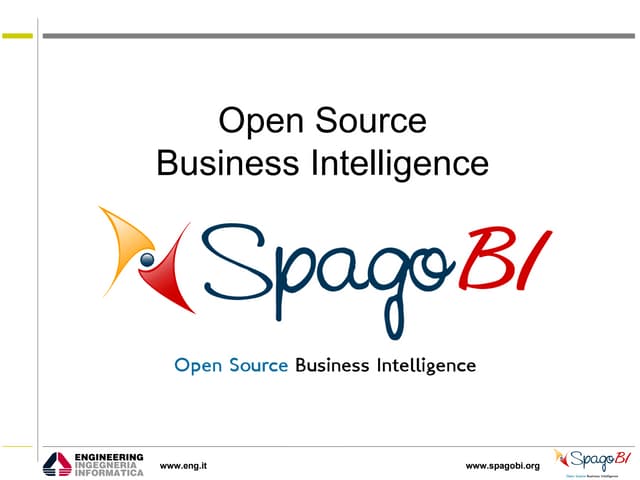 Open Source Location Intelligence With Spagobi Ppt Business