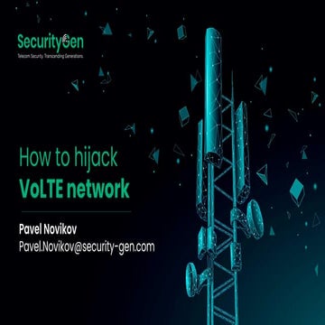 volte ims network architecture tutorial - Explained | PDF