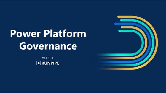 Microsoft Power Platform Governance with Runpipe | PDF | Computer ...