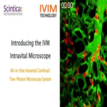 Introducing the IVM Intravital Microscope | PPTX