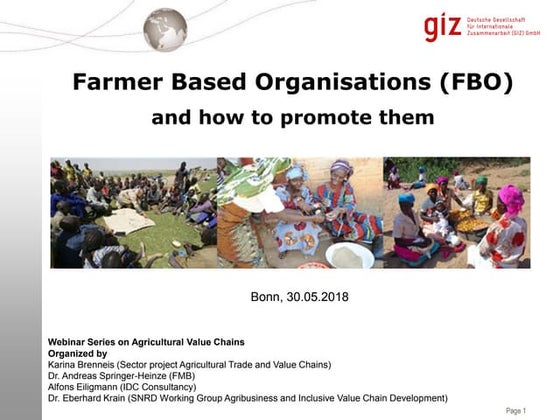 Farmer producer organization (fpo) | PPTX | Agriculture | Industries
