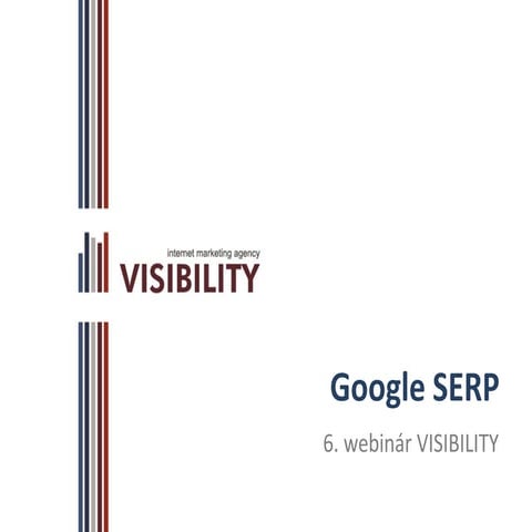Webinár 6/ Google SERP | PPT