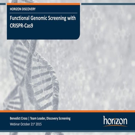 How CRISPR–Cas9 Screening will revolutionise your drug development ...