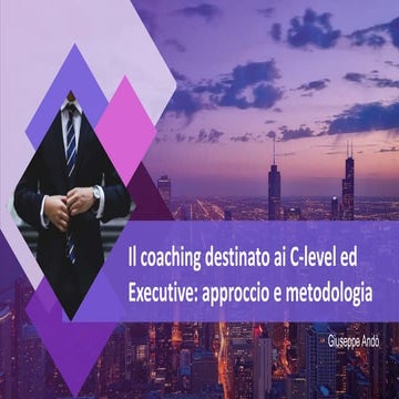 C-level ed Executive Coaching | PPTX
