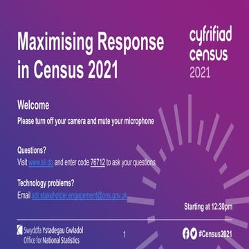 Navigating numbers: Census (PowerPoint slideshow) | PPTX