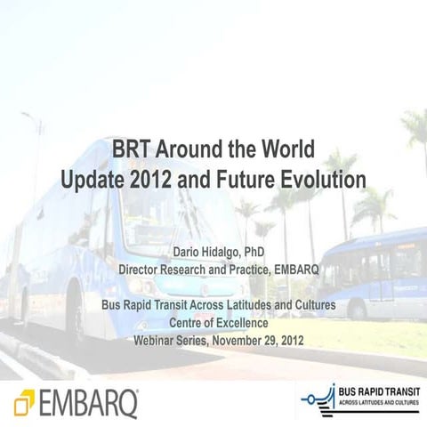 Presentation BRT Around the World Update 2012 | PPTX