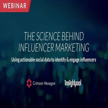 The Science Behind Influencer Marketing | PPTX