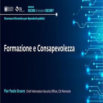 Formazione e Consapevolezza | PDF