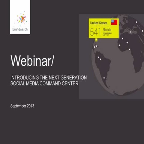 Brandwatch Vizia Webinar: US 25th Sept 2013 | PPTX