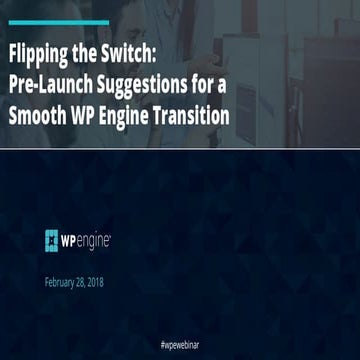 Webinar: Flipping the Switch | PDF