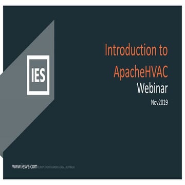 Effortless HVAC simulation using ApacheHVAC | PDF