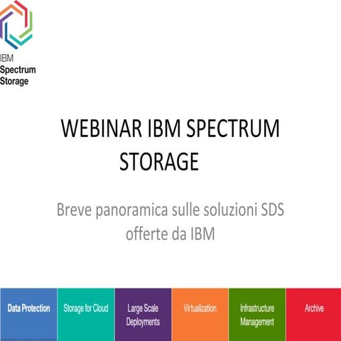 Webinar Ibm Spectrum Storage Ppt