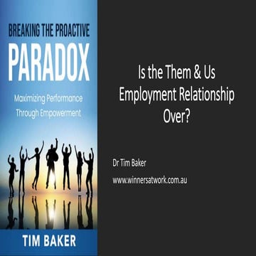 Is The Old Them & Us Relationship Over? | PPT | Free Download