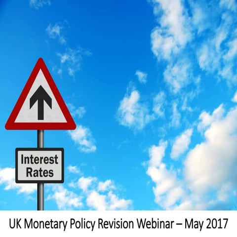 Revision Webinar on UK Monetary Policy | PPT