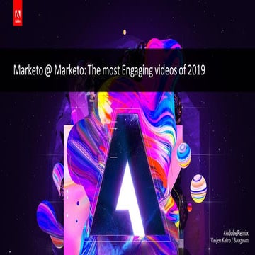 [Webinar] most engaging videos of 2019 | PPT