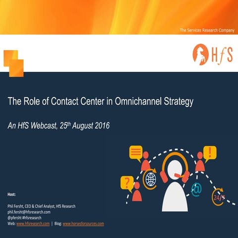 The Role of Contact Center in Omnichannel Strategy | PDF