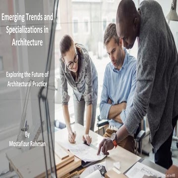 ARCHITECTURE SPECIALIZATION AND CAREER DIRECTION | PDF