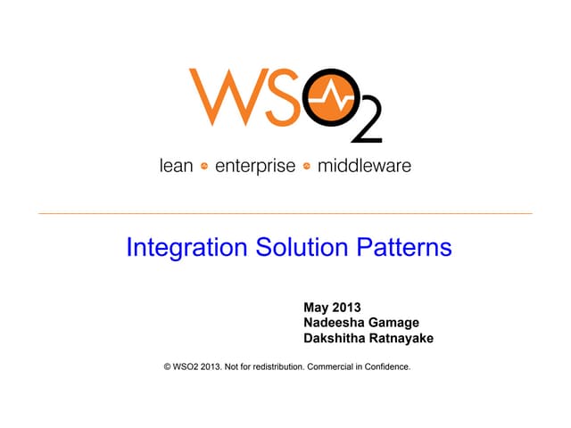 Enterprise Integration Patterns - Overview | PDF