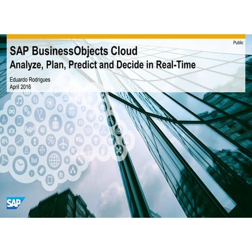 Webinar SAP BusinessObjects Cloud (English) | PPT