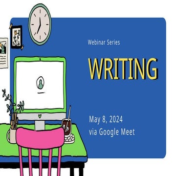 Webinar Series on the Science of Writing.pptx