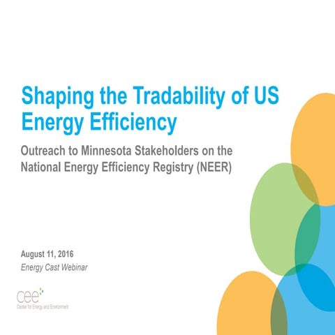 Shaping the Tradability of US Energy Efficiency | PPT